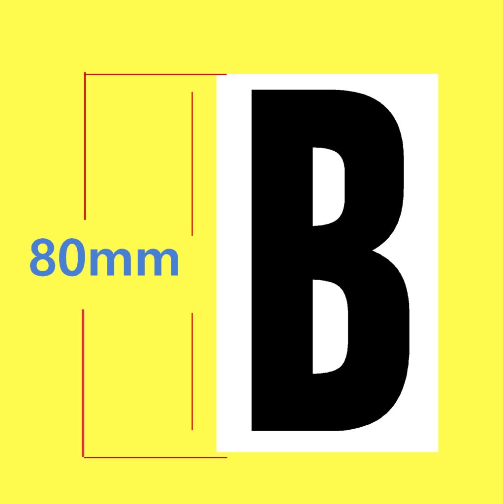 Magnetic Letter Kit – 250 Pieces – 80mm High - magicslider.com.au